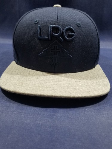 LRG Logo Hat Blue Script Adjustable SnapBack Cap | eBay
