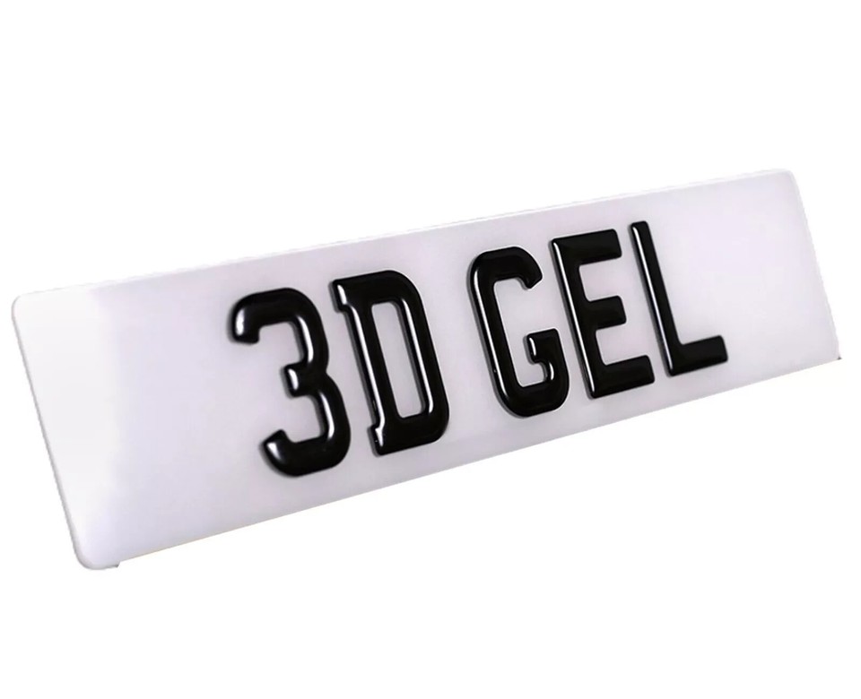 Custom Show Number Plates | 3D | 4D | 4D GEL I Borders | Badges | Not ...