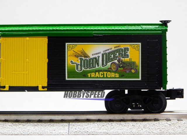 LIONEL JOHN DEERE VINTAGE REEFER LP80797 #28380 O GAUGE railroad ...