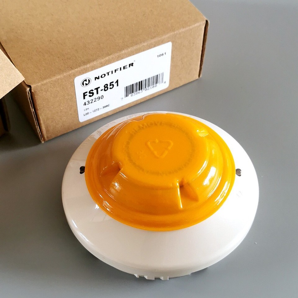 NOTIFIER FST-851 HEAT DETECTOR FST 851 FAST SHIPPING *NEW* | eBay