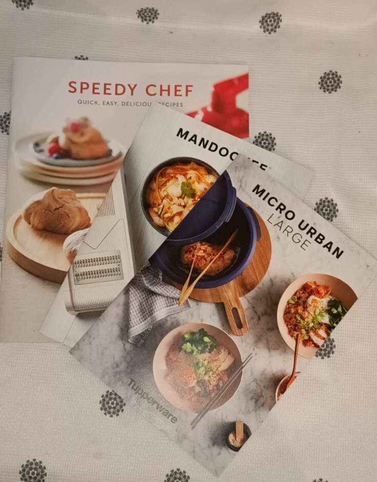 Tupperware Recipe Books 3pcs | eBay