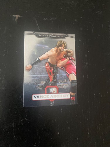 Vance Archer Lance Archer 2010 WWE Topps Platinum RC Rookie card FREE ...