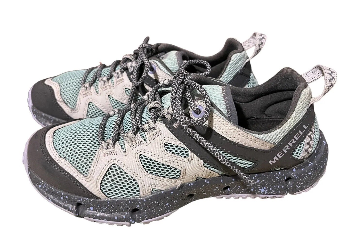 Merrell Hydrotrekker Hiking Water Sneakers Women’s 6 Shoes Aqua Purple ...