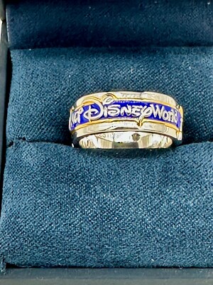 Crislu Walt Disney World Marquee RING Size 6 Exclusive Sterling ...