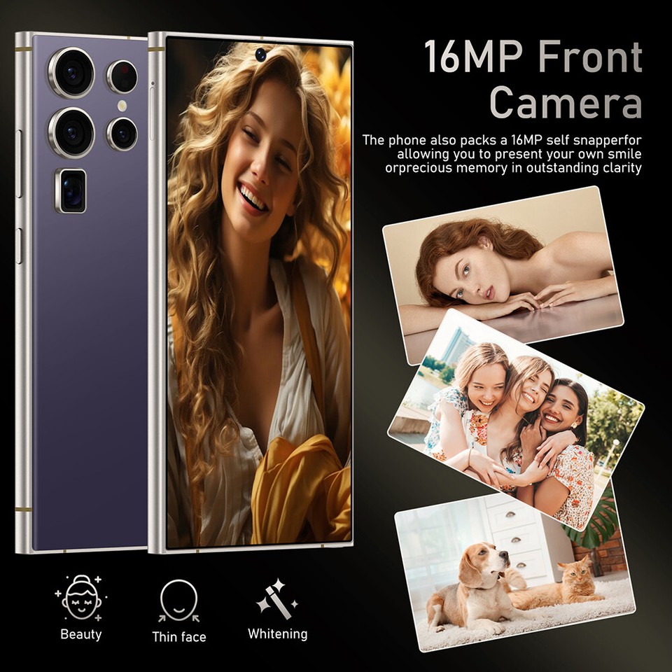 2025 X24 Ultra 5G Unlocked Smartphone 12G+512GB Android 13 Dual SIM ...