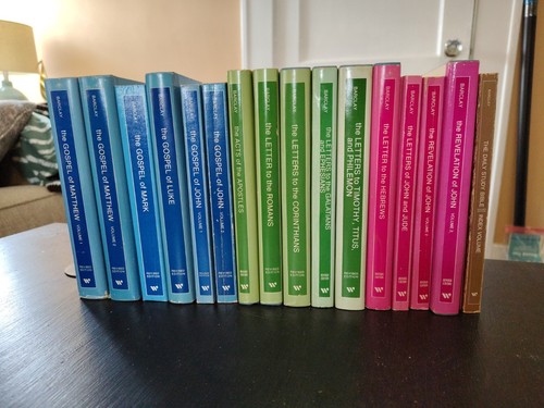 The Daily Study Bible Series - William Barclay - New Testament 16 Vols ...