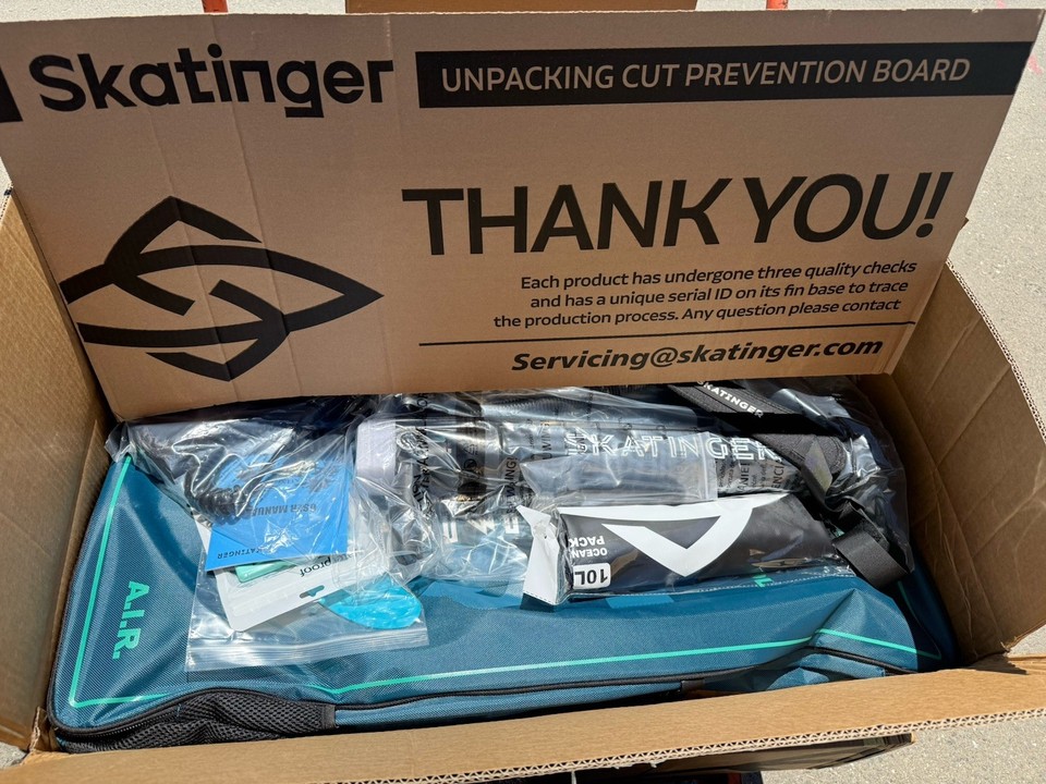 Skatinger - 11’6x35” Super Wide Inflatable Standup Paddle Board | eBay