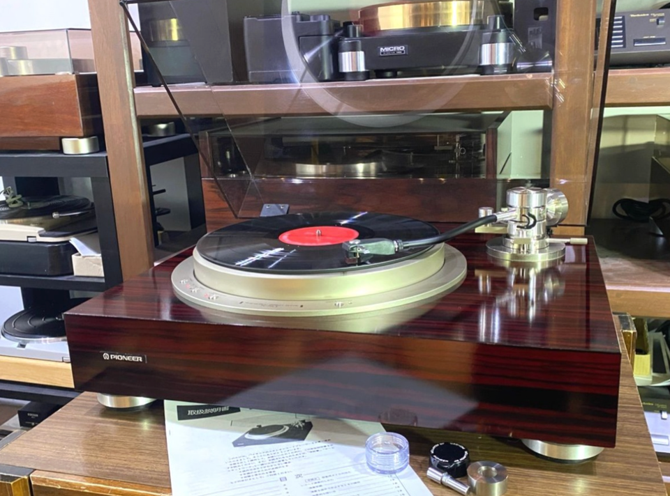 Pioneer PL-70L II Turntable DirectDrive S-shaped arm Tested Excellent ...