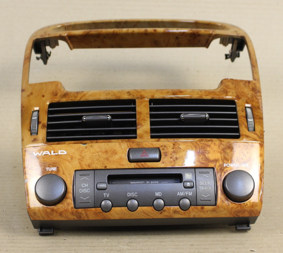 Lexus LS430 2001-2006 Navigation Display Wood Grain Trim Bezel with air ...