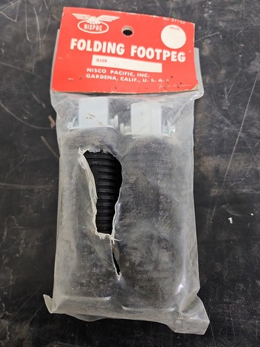 Vintage Used OEM Honda Rear Foot Pegs Brand new in the package | eBay