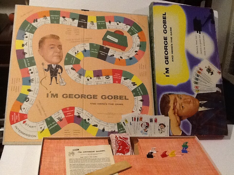 I'm George Gobel Board Game 1955 W. H. Schaper Mfg Rare 65 yr old | eBay