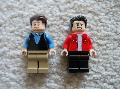 LEGO - Friends - Joey Tribbiani & Chandler Bing Minifigs - New (Pulled ...