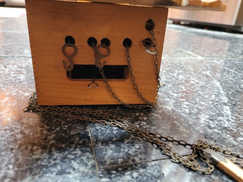 Gebr. Kuner Double Cuckoo Clock Havaian Sunset Hare Pheasant 1 day ...