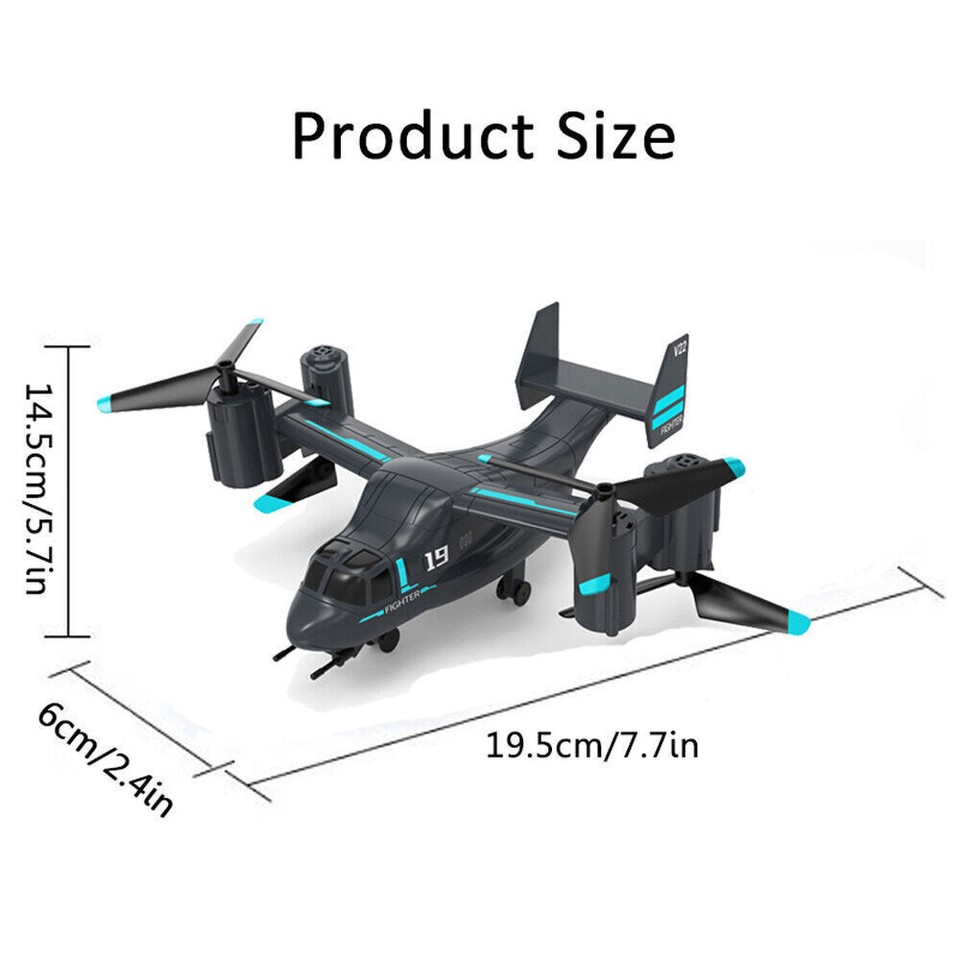 LM19 2.4G 4CH Osprey 4K Camera WiFi RC Plane Helicopter 1080P 3D RTF ...