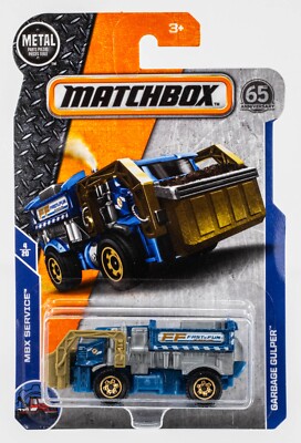 2018 Matchbox #17 Garbage Gulper™ BLUE | GREY | GOLD | FAST N FUN | FSC ...