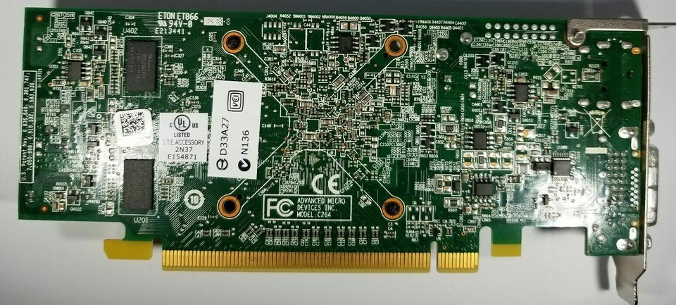 Dell AMD HD 7470 1GB DVI Video Graphics Card OptiPlex 790 3020 7020 ...