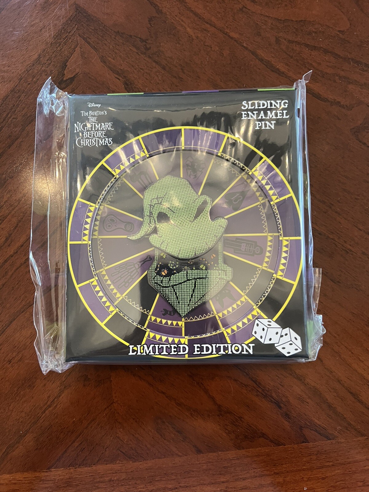 Loungefly Disney LE 2000 JUMBO NBC OOGIE BOOGIE Pin- Nightmare Before ...