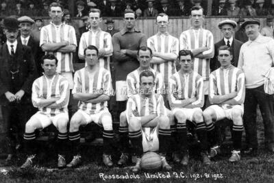 Psl-96 Rossendale United Football Club 1921/1922. Photo | eBay