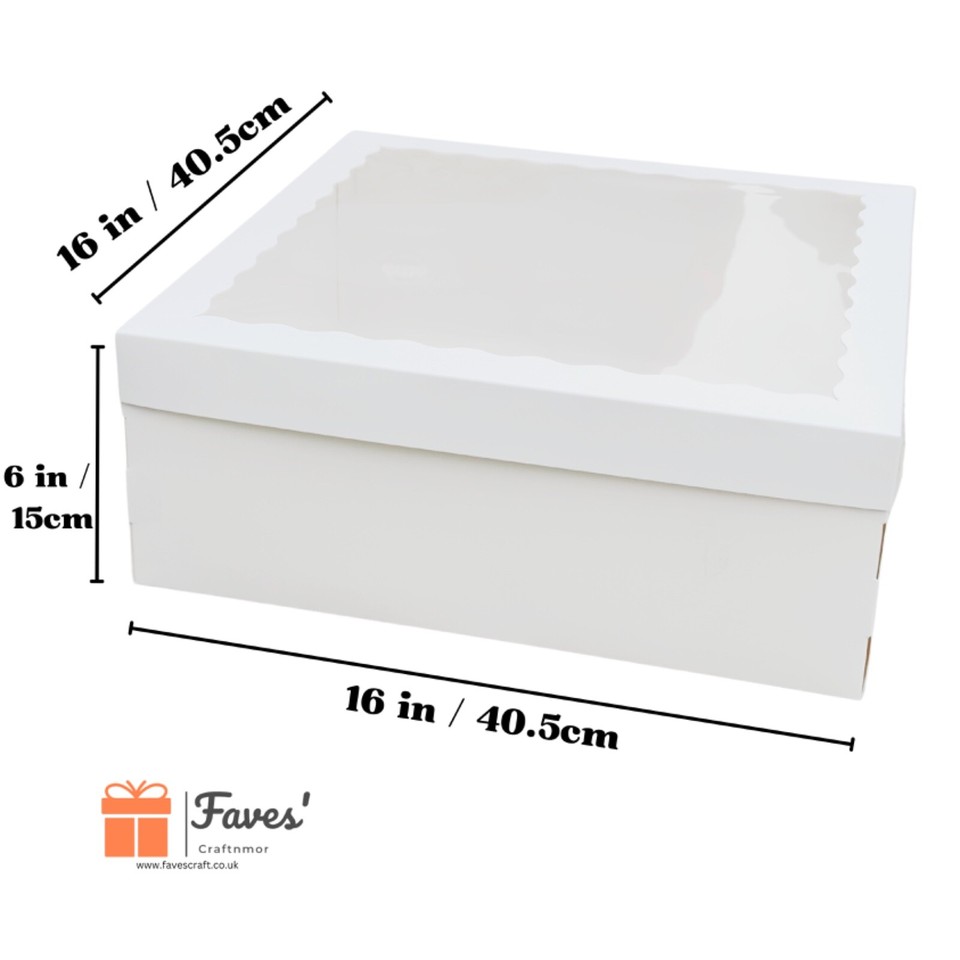 Cake Boxes Cupcake Box Bento Cake Boxes With Window Lid For Birthday ...