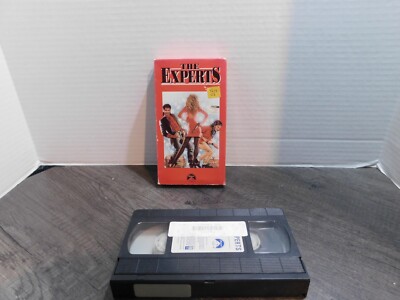 VHS Movie 1989 The Experts John Travolta Cult Comedy RARE VHS OOP HTF ...