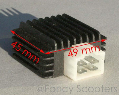 12v Full Wave Voltage Regulator Rectifier GY6 Scooter Moped ATV ...