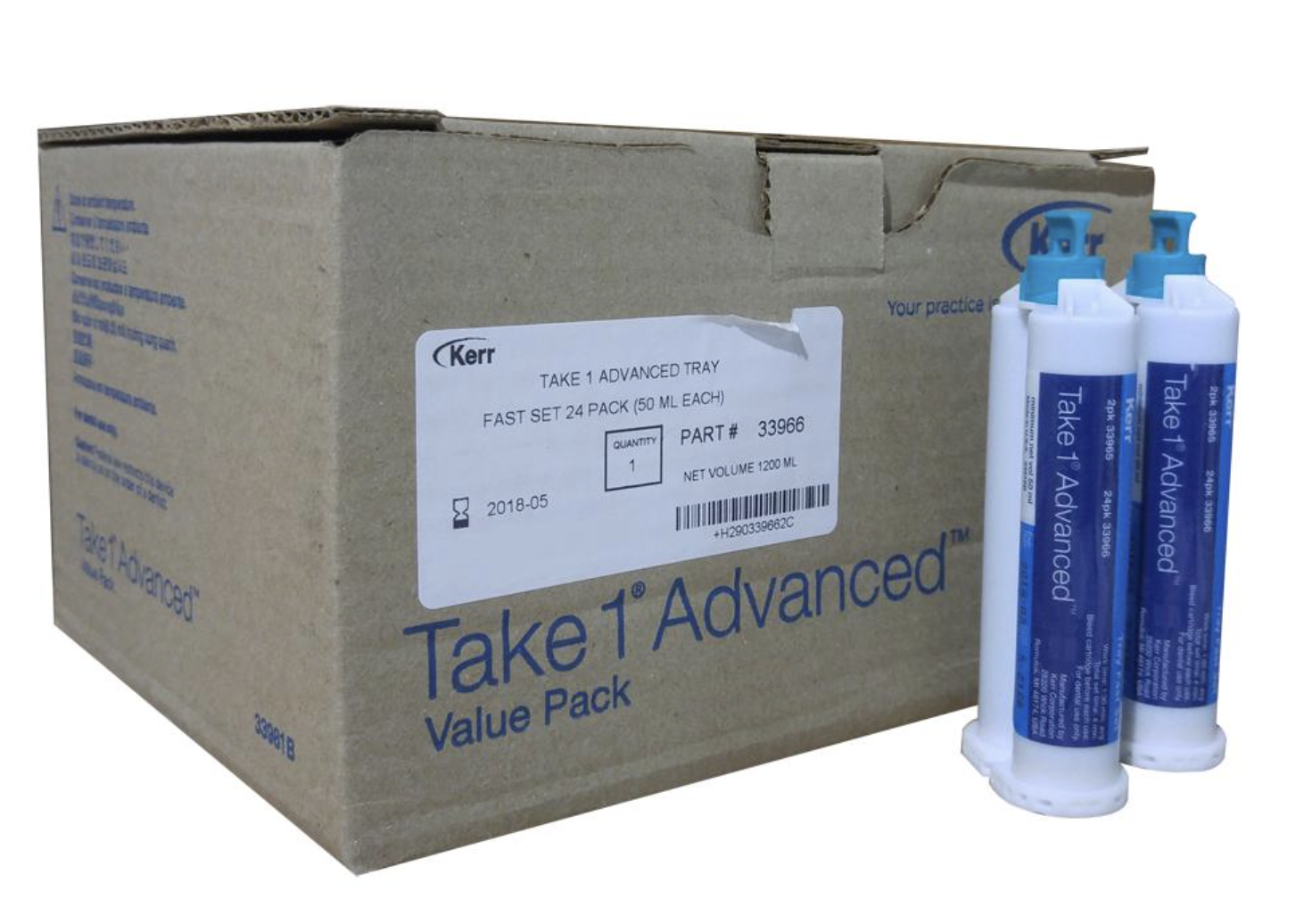 TAKE 1 ADVANCED 50ML 24/COUNT TRAY FAST SET 33966 | eBay