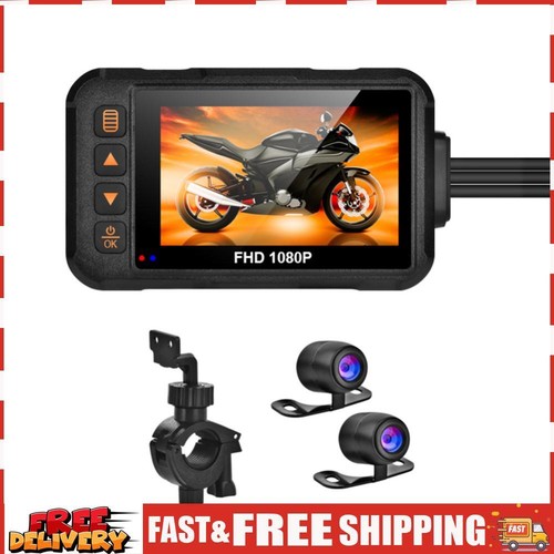 1080P/720P Motorcycle DVR Dash Cam Universal Drive Recorder Motorcycle ...