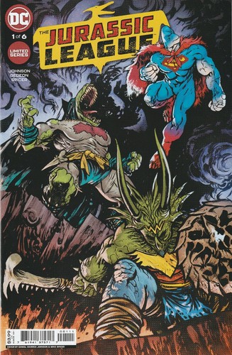 JURASSIC LEAGUE #1 (2019 DC) DANIEL WARREN JOHNSON 1ST PRINT ~ UNREAD ...