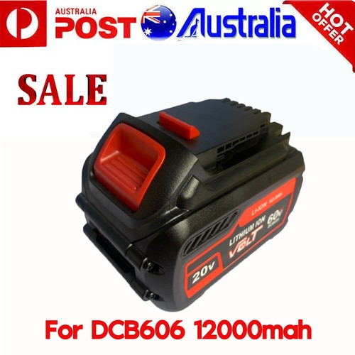 For Dewalt FLEXVOLT 60-Volt MAX Lithium-Ion 12.0Ah Battery Pack (DCB606 ...