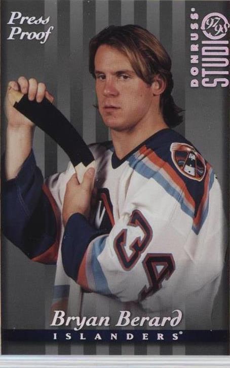 1997-98 Donruss Studio - Bryan Berard #27 Silver Press Proof /1000 for ...