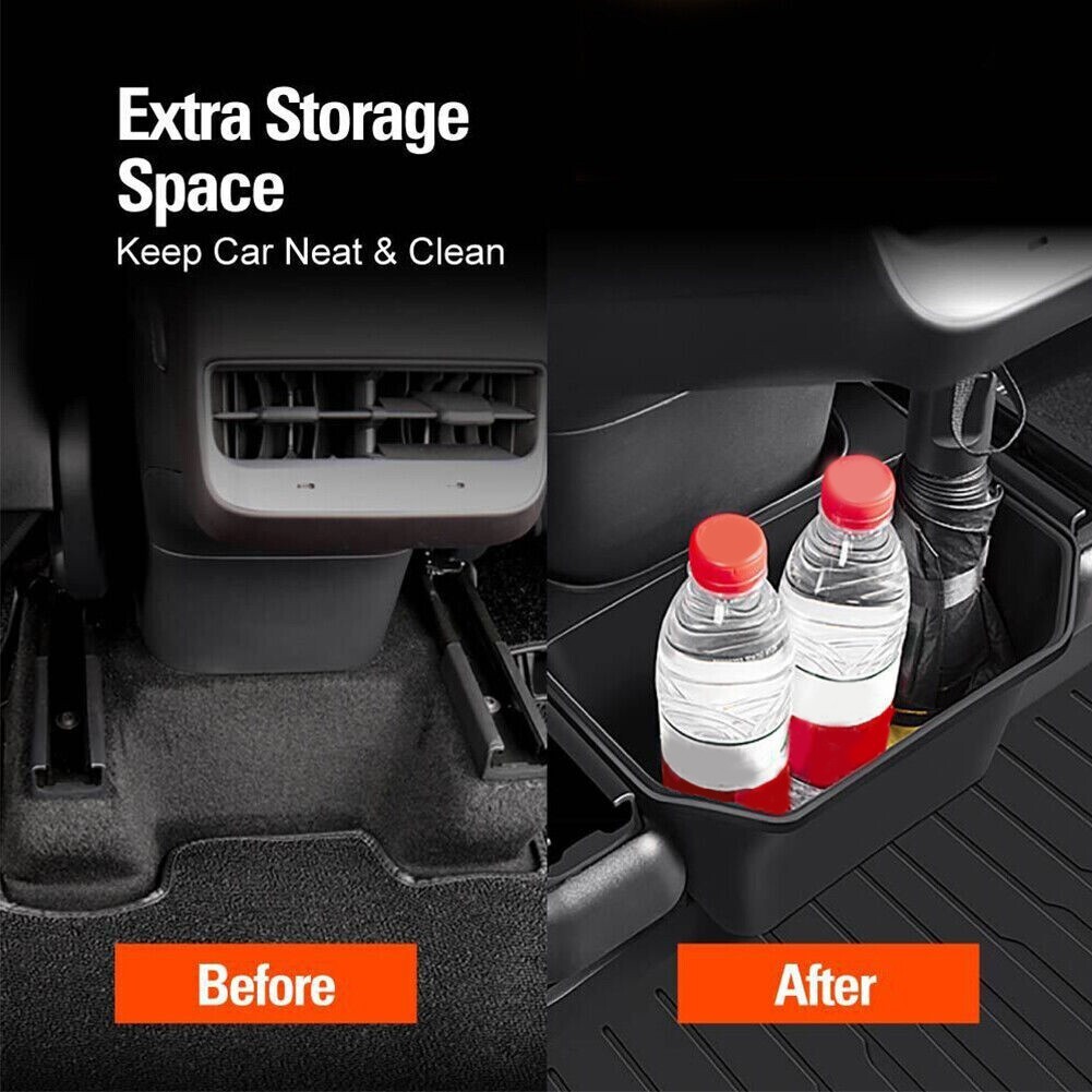 Enhancing Rear Seat Storage Space with For Tesla Model Y Storage ...