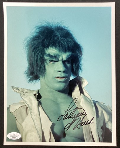 Lou Ferrigno Signed Photo 8x10 Incredible Hulk Actor Body Builder ...