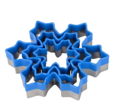 NEW Tala Snow Flake cookie Cutters for Xmas. (set of 3) party winter | eBay