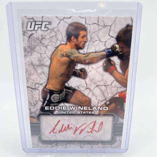 Eddie Wineland 2013 Bloodlines Red Ink Auto 12/15 UFC - 341 | eBay