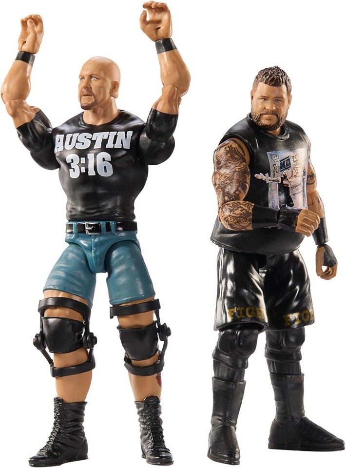WWE Championship Showdown 2 Pack - Kevin Owens vs Stone Cold Steve ...
