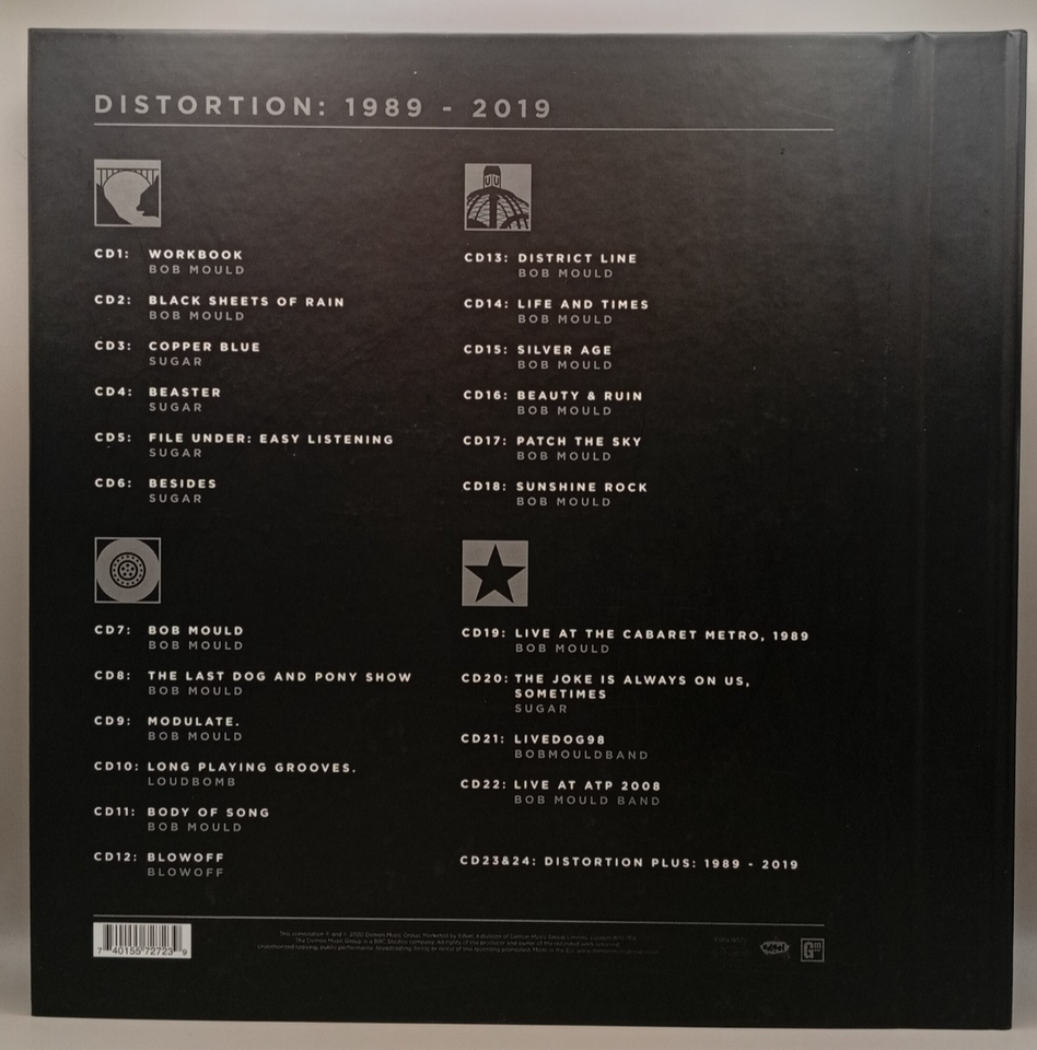 Bob Mould Distortion : 1989 - 2019 24CD Box Set Edsel EDSL0072 | eBay