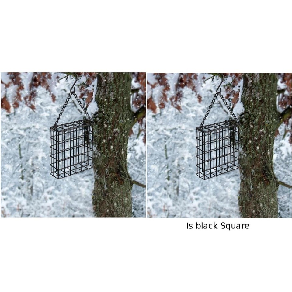 Backyard Birdwatching Suet Feeder Wild Bird Feeder Secure Tree Mounting ...
