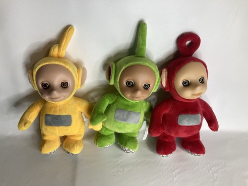 Teletubbies 8 Inch Talking Plush Toys Set Of 3 | eBay