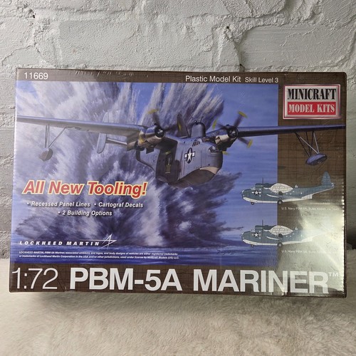 Minicraft 1:72 Scale PBM 5A Mariner Plastic Model Kit Skill Level 3 New ...