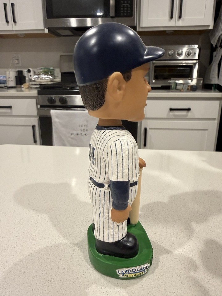 Tino Martinez New York Yankees Bobblehead MLB Baseball White Navy Green ...