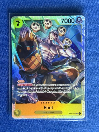 Enel One Piece TCG Awakening of the New Era OP05-100 Super Rare - PWE ...