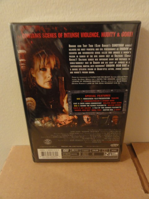 Shadow Dead Riot Collector's Edition Unrated 2 Disc Set DVD Movie 2006 ...