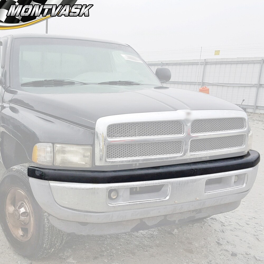 Front Upper Bumper Cover Textured Black Fit For 94-01 Dodge Ram 1500 ...