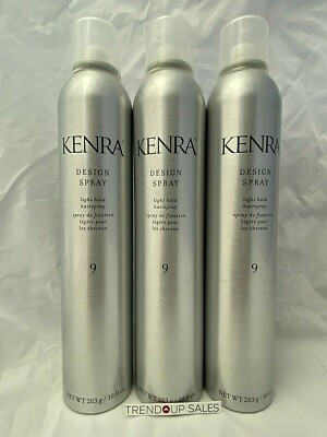 Kenra Design Spray Hair Spray #9 10oz 3 PACK SET 14926168102| eBay