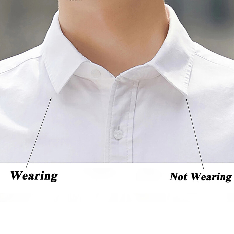 2Pcs Plastic Collar Stiffeners Stays Bones Set For Dress Shirt Collar ...