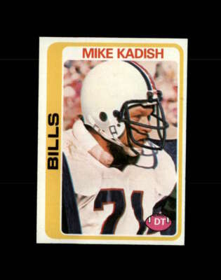 1978 Topps Football #148 Mike Kadish STARX 6.5 EX/MT+ CS57254 | eBay