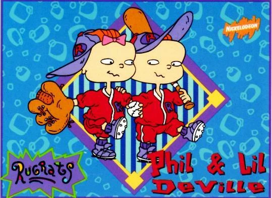 Phil And Lil Deville Rugrats