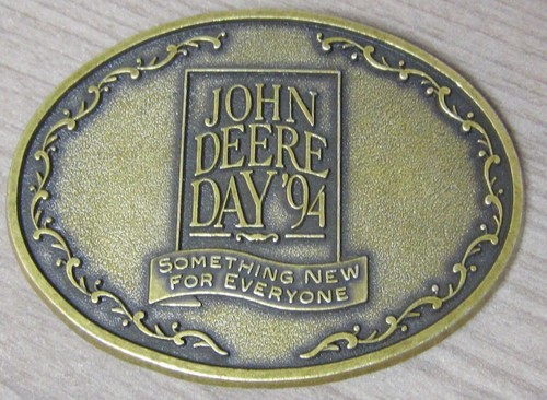 JOHN DEERE BELT BUCKLE 1994 John Deere Day | eBay