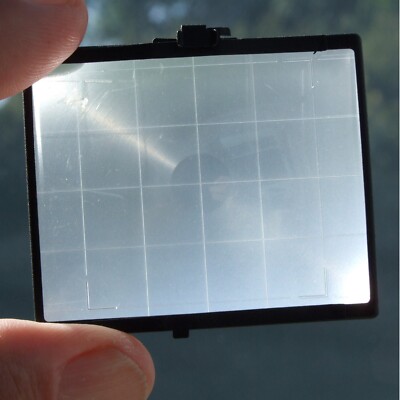 Mamiya 645 Pro Focusing Screen Type A4 Grid, excellent condition (19902 ...