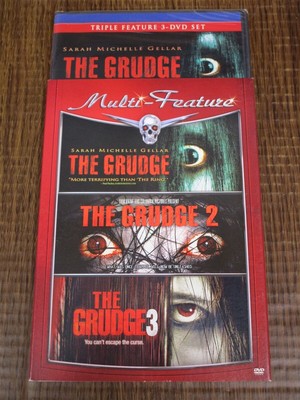 DVD The Grudge 1 & 2 & 3 TRIPLE FEATURE + Slipcover Widescreen 3-DVD ...